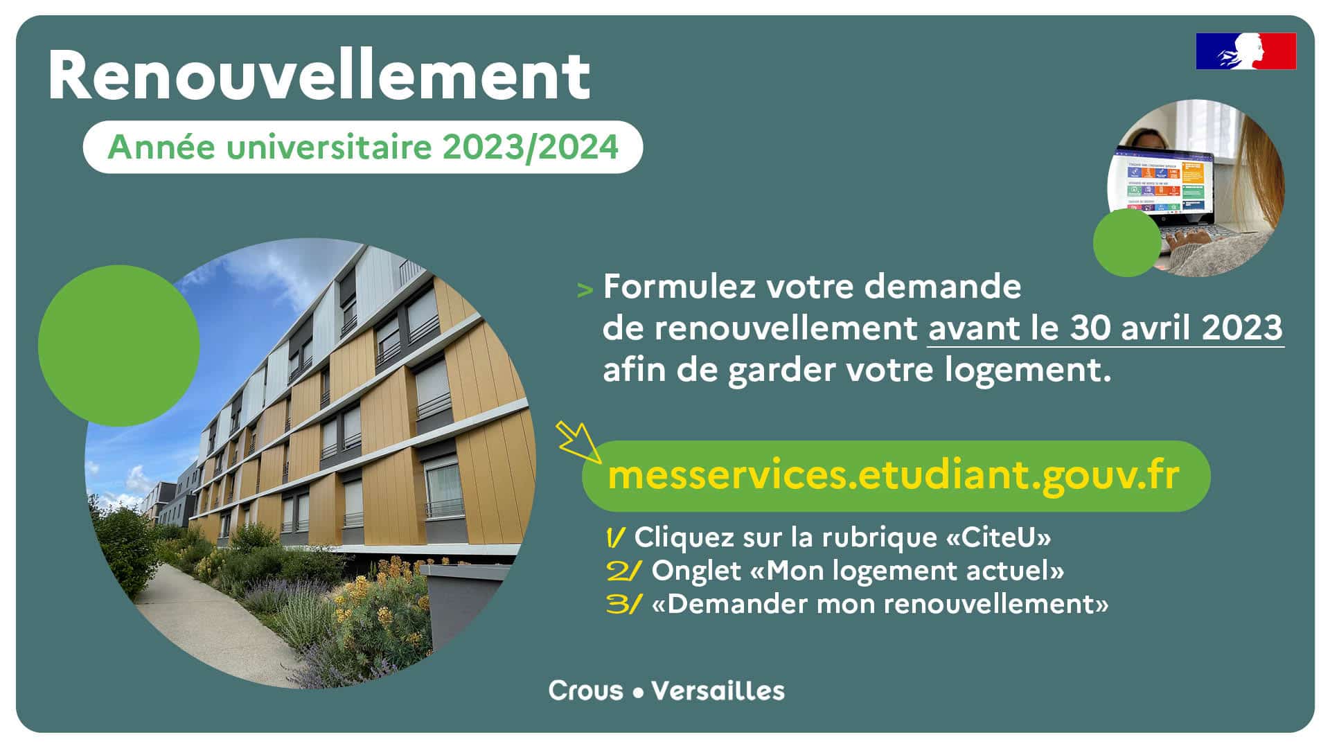 Faire une demande de renouvellement de logement pour la prochaine ...